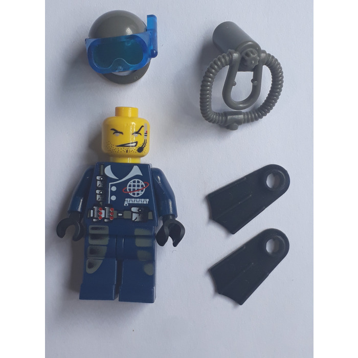 LEGO Dash with Deep Sea Outfit and Flippers Minifigure | Brick Owl ...