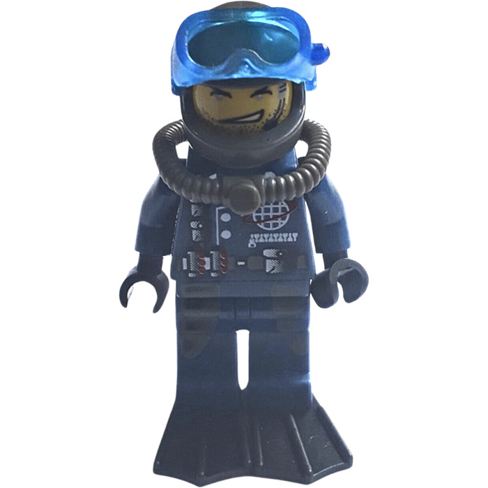 LEGO Dash with Deep Sea Outfit and Flippers Minifigure | Brick Owl ...