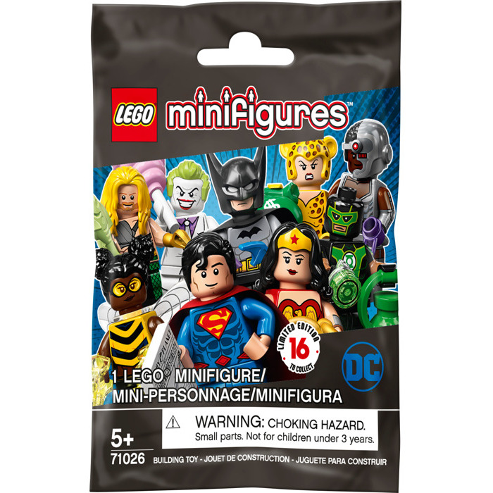 LEGO DC Super Heroes Series Collectable Minifigures Random Pack Set ...
