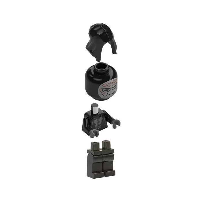 LEGO Death Eater with Hood and Black Arms Minifigure | Brick Owl