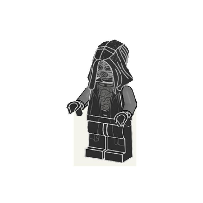 LEGO Death Eater with Hood and Gray Arms (Open Mouth) Minifigure ...