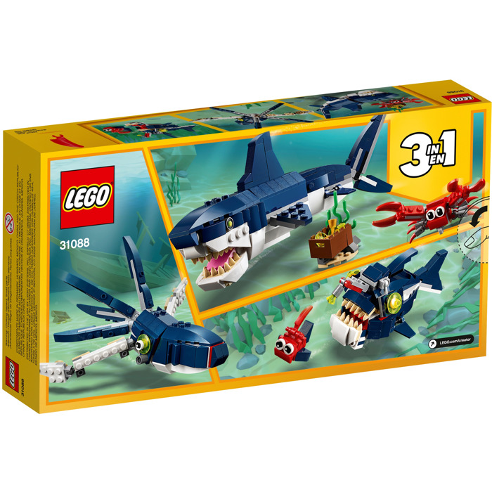 LEGO Deep Sea Creatures Set 31088 | Brick Owl - LEGO Marketplace
