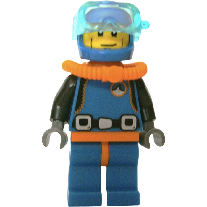 LEGO Deep Sea Diver Minifigure | Brick Owl - LEGO Marketplace
