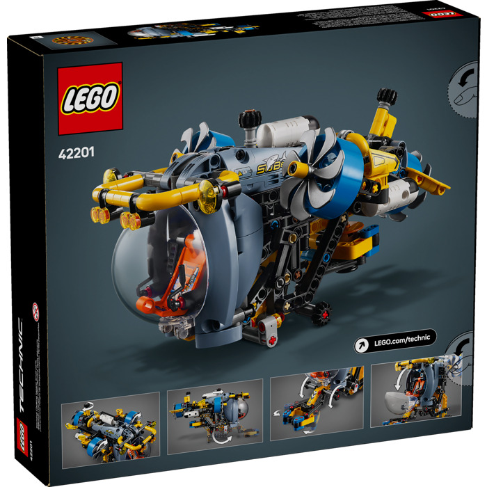 LEGO Deep-Sea Research Submarine Set 42201 | Brick Owl - LEGO Marketplace