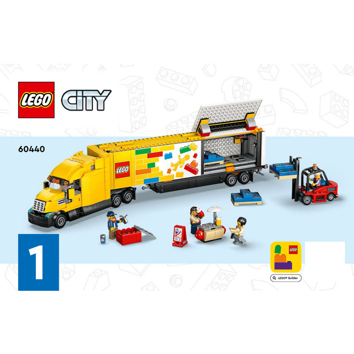 LEGO Delivery Truck Set 60440 Instructions | Brick Owl - LEGO Marketplace