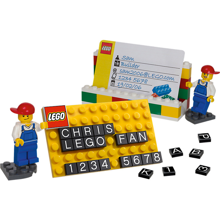 LEGO Desk Business Card Holder Set 850425 | Brick Owl - LEGO Marketplace