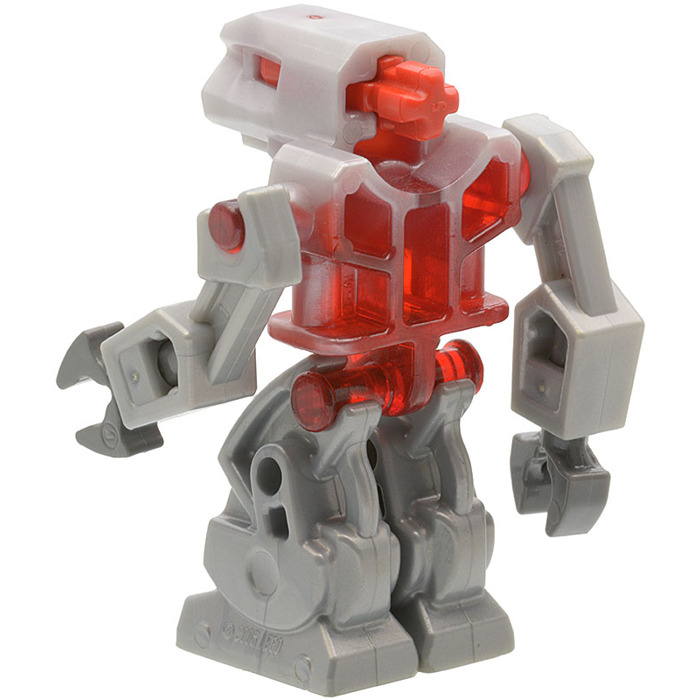 LEGO Devastator with Transparent Red Torso and Red Eyes Minifigure ...
