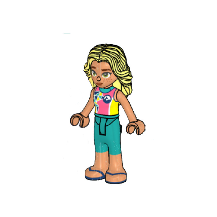 LEGO Dia with Coral Top Minifigure | Brick Owl