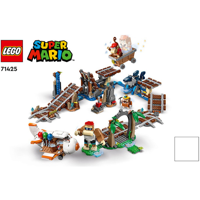 LEGO Diddy Kong's Mine Cart Ride Set 71425 Instructions | Brick Owl ...