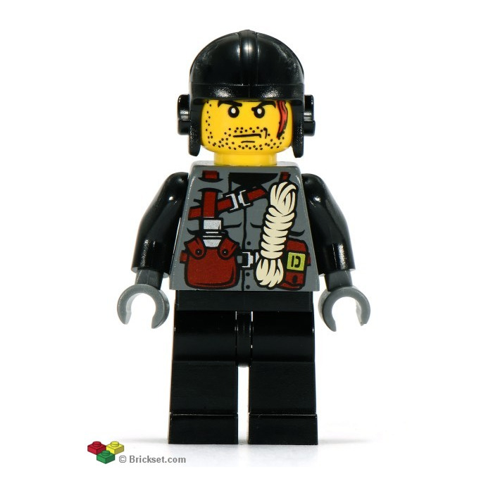 LEGO Digger with Rope Minifigure | Brick Owl - LEGO Marketplace