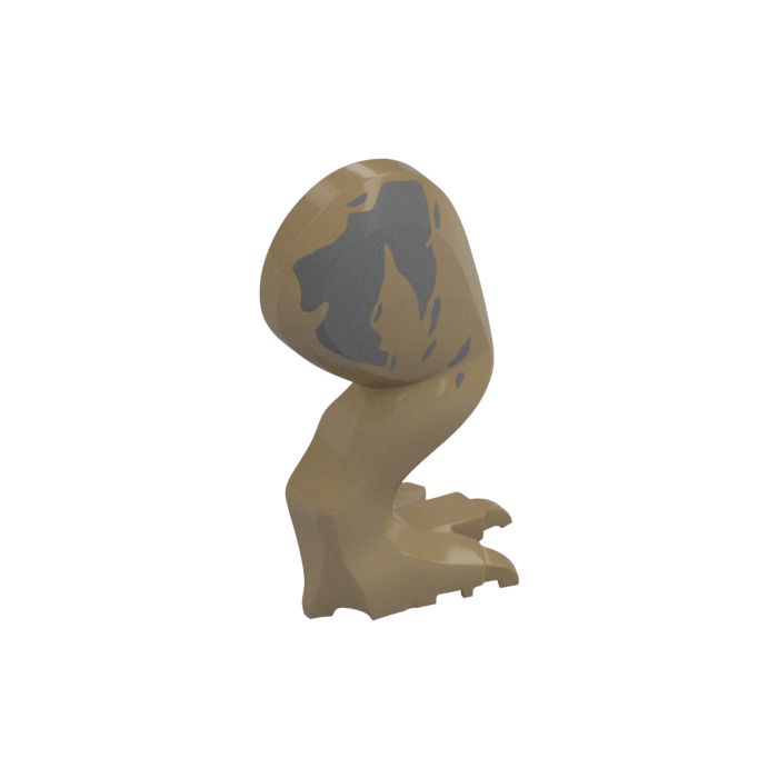 LEGO Dinosaur Back Right Leg with Long Claws with Gray Markings (98163 ...