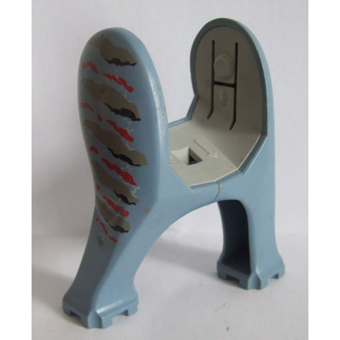 LEGO Dinosaur Legs (Long) with Dark Gray and Red (40398 / 45165 ...