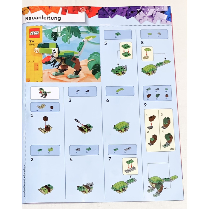 LEGO Dinosaur Set 11963 Instructions Brick Owl LEGO Marketplace LEGO Dinosaur Set 11963 Instructions Brick Owl LEGO Marketplace