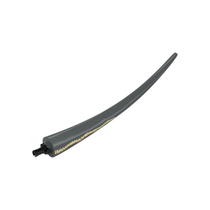 LEGO Dinosaur Tail (Long) with Therizinosaurus Tan Markings (39040 / ...