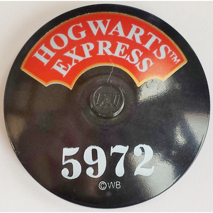 LEGO Dish 4 x 4 with Hogwarts Express "5972" (Solid Stud) (3960 ...