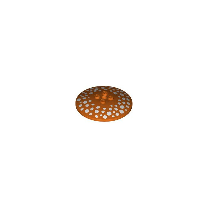 LEGO Dish 6 x 6 with Decoration (44375) | Brick Owl