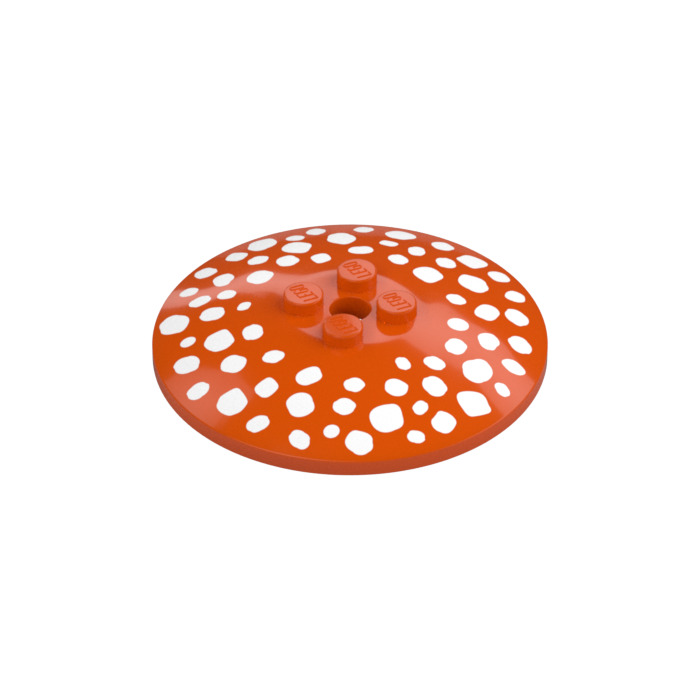 LEGO Dish 6 x 6 with Decoration (44375) | Brick Owl