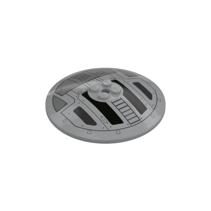 LEGO Dish 8 x 8 with TIE Fighter Hatch Pattern (19854 / 106801) | Brick ...