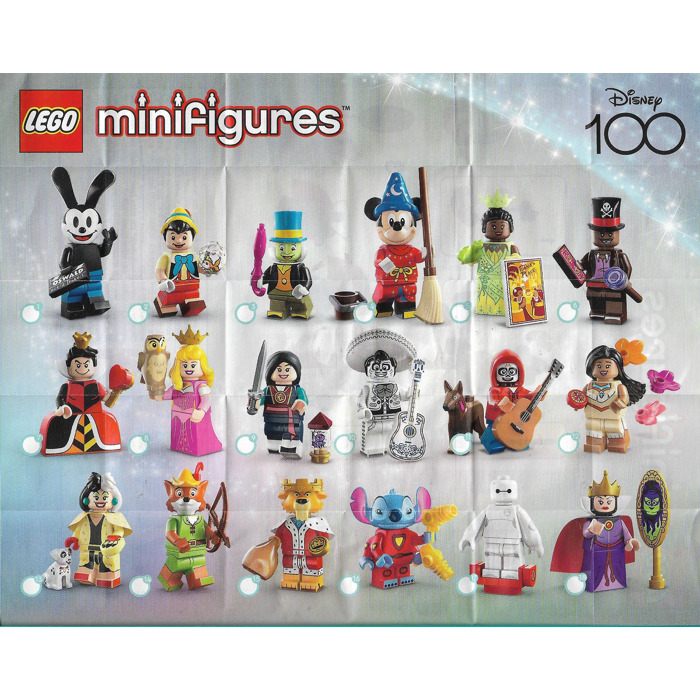 LEGO Disney 100 Series Collectable Minifigures Random Pack Set 71038-0 ...