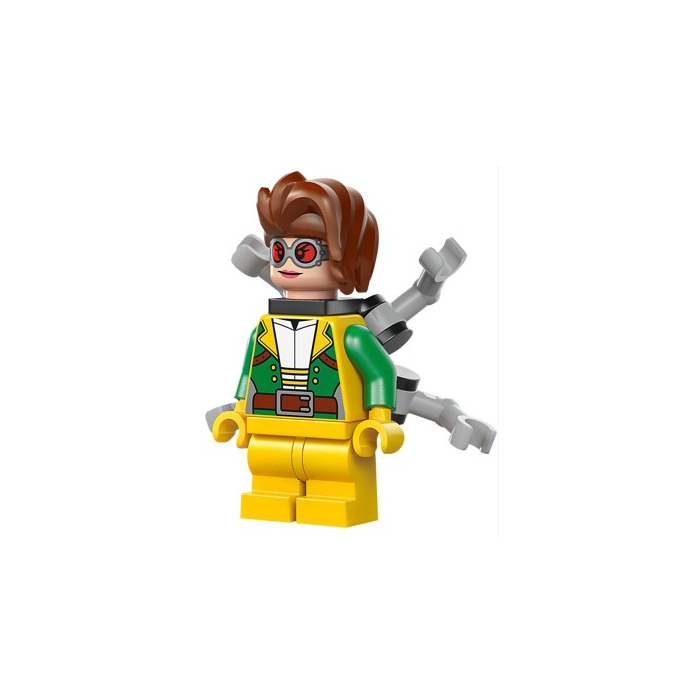 LEGO Doc Ock (Olivia Octavius) with Yellow Top and Gray Arms Minifigure ...