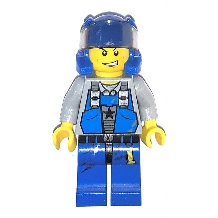 LEGO Doc with Blue Outfit and Visor Minifigure | Brick Owl