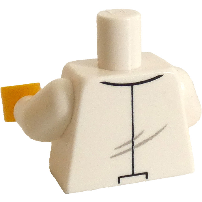 LEGO Doctor Minifig Torso (973 / 76382) | Brick Owl - LEGO Marketplace