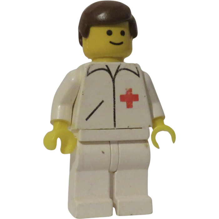 LEGO Doctor with Brown Hair Minifigure | Brick Owl - LEGO Marketplace