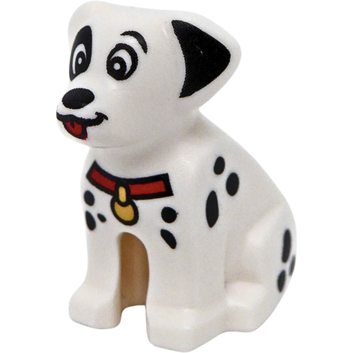 LEGO Dog - Baby Dalmatian with Red Collar (3319 / 102037) | Brick Owl