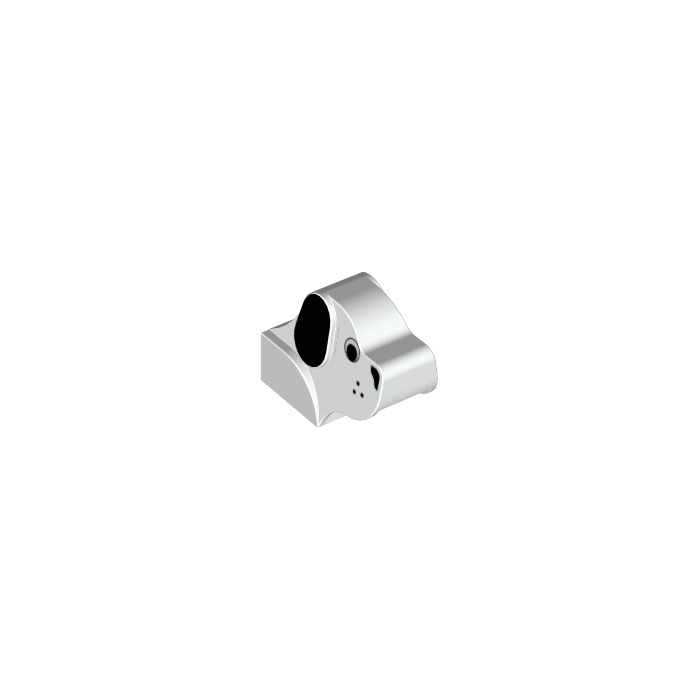 LEGO Dog Head with Black Ears (82249) | Brick Owl