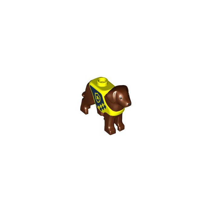 LEGO Dog - Labrador with Vest with Police Badge (105143 / 105752 ...