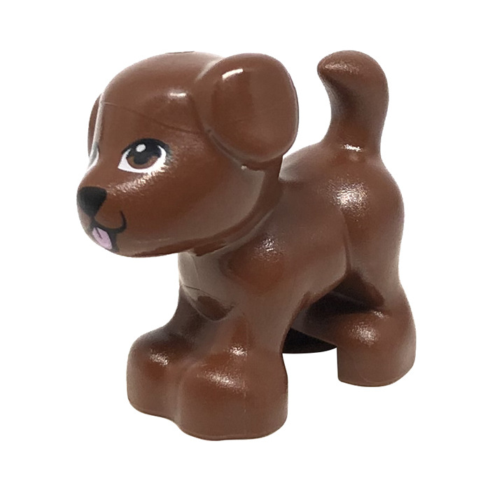 LEGO Dog - Puppy with Pink Tongue (36757 / 93088) | Brick Owl