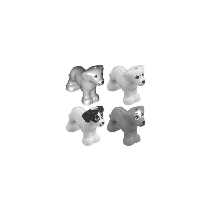 LEGO Dog with Shaggy Fur (3168) | Brick Owl