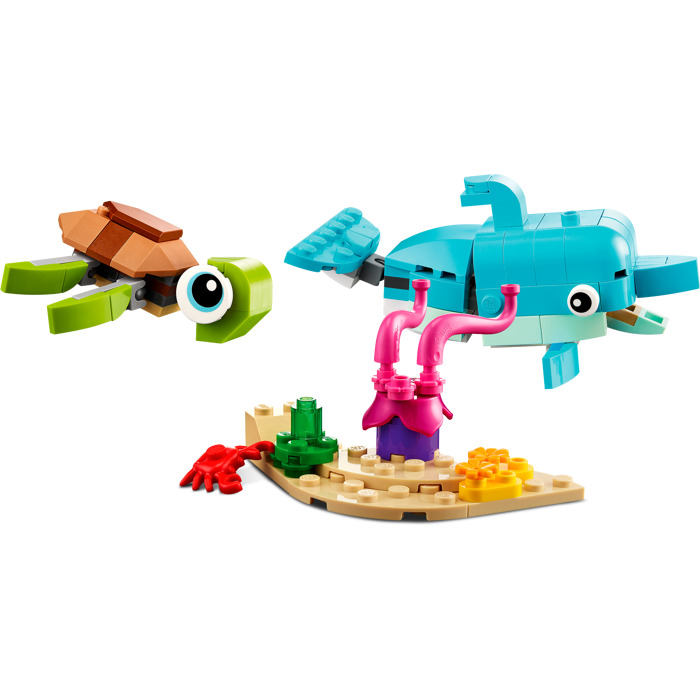 LEGO Dolphin and Turtle Set 31128 | Brick Owl