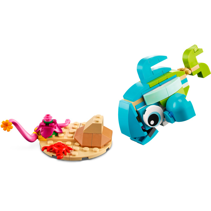 LEGO Dolphin and Turtle Set 31128 | Brick Owl