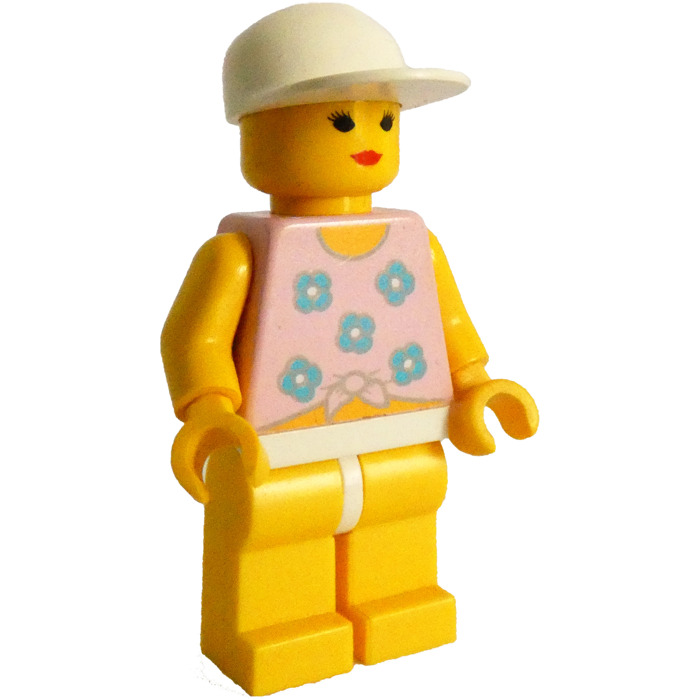 LEGO Dolphin Point Female, White Cap Minifigure | Brick Owl - LEGO ...