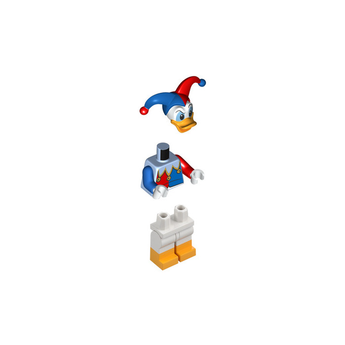 LEGO Donald Duck with Jester Outfit Minifigure | Brick Owl
