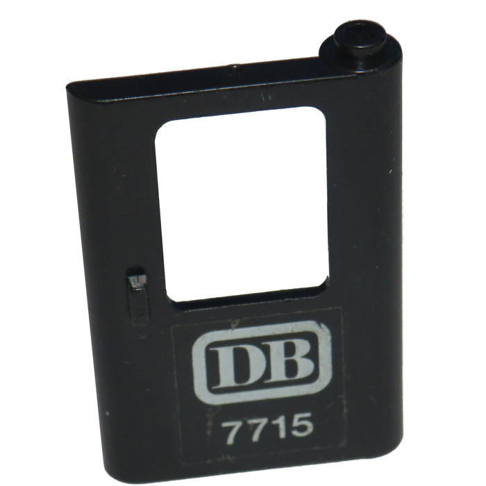 LEGO Door 1 x 4 x 5 Train Right with White DB 7715 Sticker (4182 ...