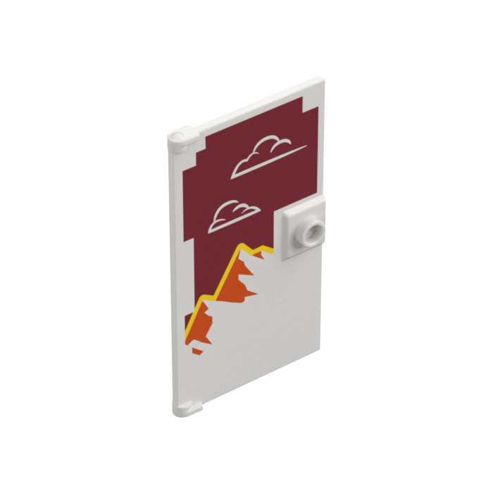 LEGO Door 1 x 4 x 6 with Stud Handle (35291 / 60616) | Brick Owl