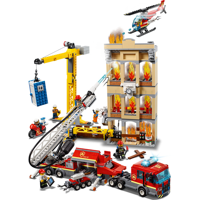 LEGO Downtown Fire Brigade Set 60216 | Brick Owl
