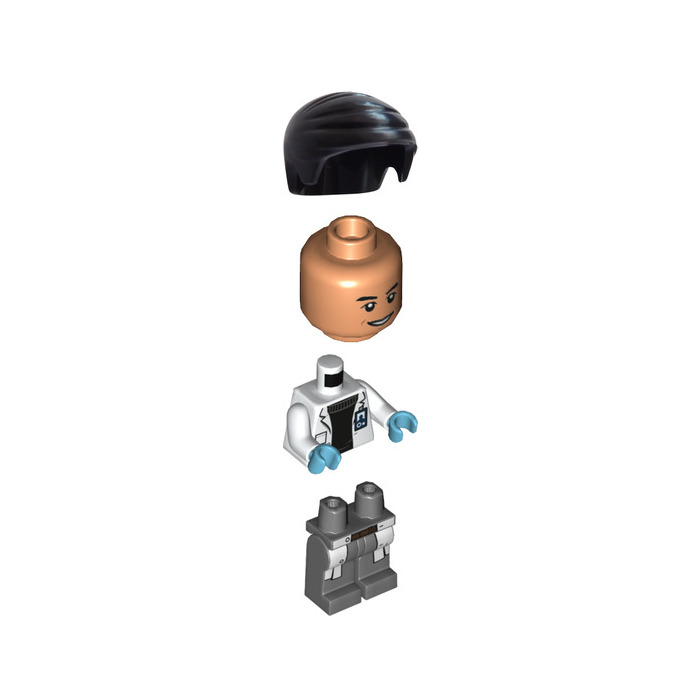 LEGO Dr. Henry Wu with White Lab Coat Minifigure | Brick Owl
