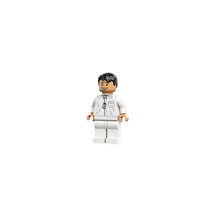 LEGO Dr. Henry Wu with White Lab Uniform Minifigure | Brick Owl
