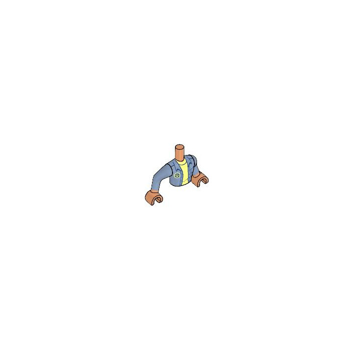 LEGO Dr. Marlon Friends Torso Male (38558 / 92815) | Brick Owl - LEGO ...