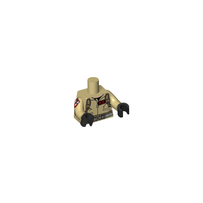 LEGO Dr. Raymond Stantz with Printed Arms and Neck Bracket Minifig ...