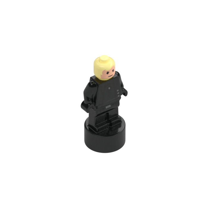 LEGO Draco Malfoy Statuette with Black Outfit Minifigure | Brick Owl