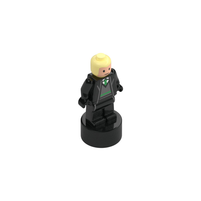 LEGO Draco Malfoy Statuette with Slytherin Uniform Minifigure | Brick ...