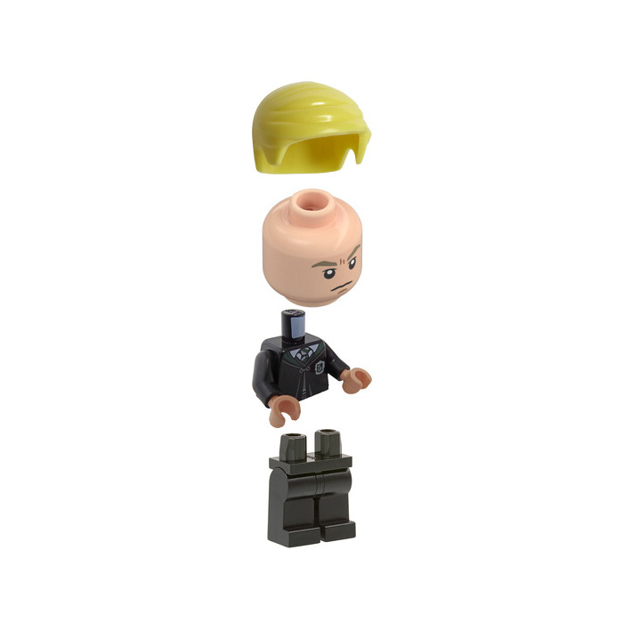 LEGO Draco Malfoy with Slytherin Robe (Angry / Scared) Minifigure ...