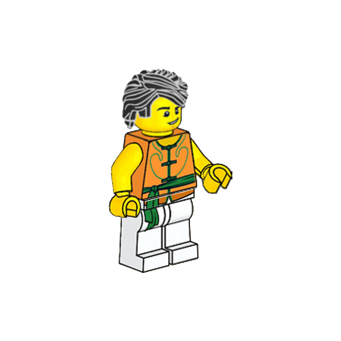 LEGO Dragon Boat Rower with Wavy Hair Minifigure | Brick Owl
