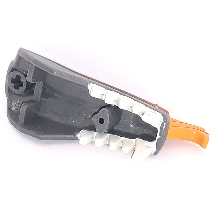 LEGO Dragon Head Lower Jaw with Bright Light Orange Scales (12165 / ...