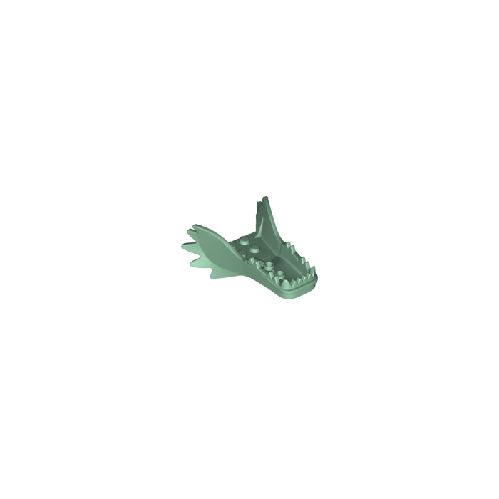 LEGO Dragon Head Lower Jaw with Frills and Sharp Teeth (25380) | Brick Owl