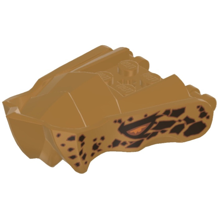 LEGO Dragon Head Lower Jaw with Small Spikes (80017) | Brick Owl